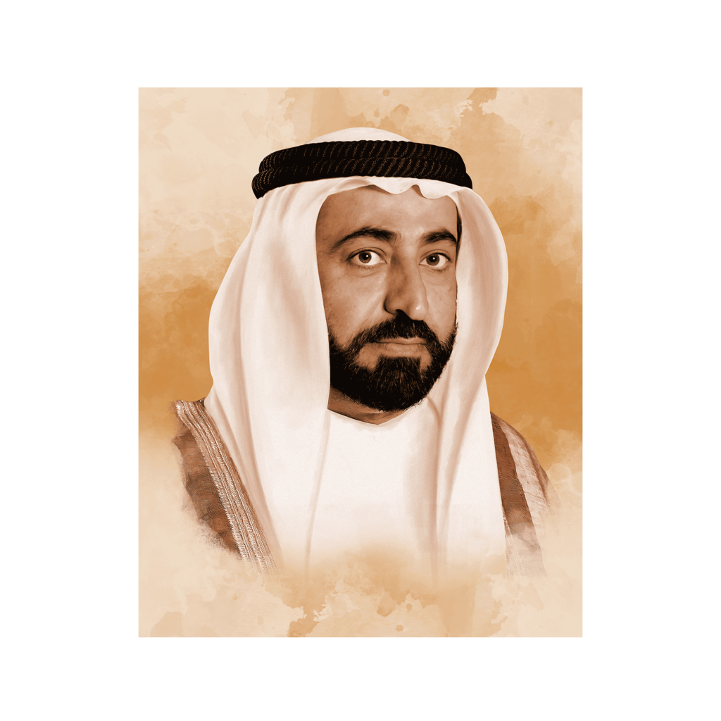 Official Portrait of His Highness Sheikh Dr Sultan Bin Muhammed Al ...