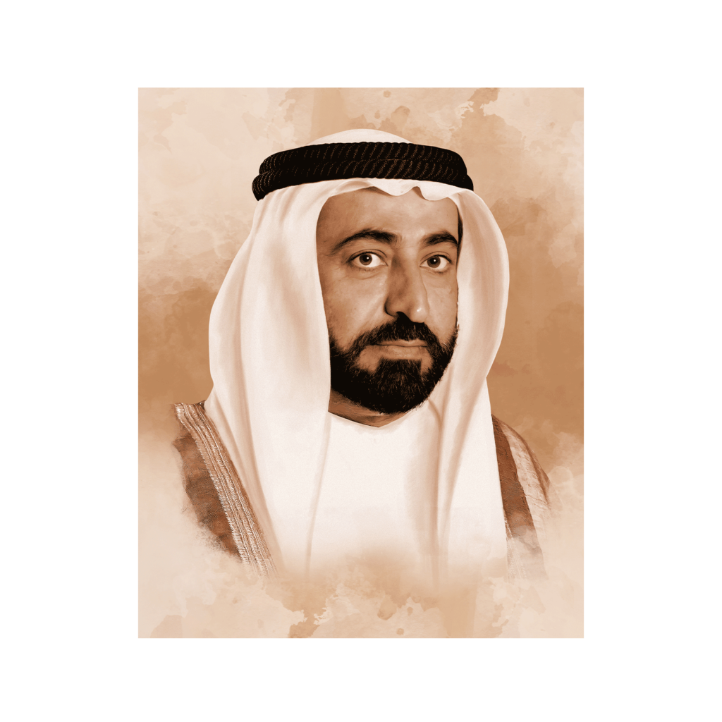 Official Portrait of His Highness Sheikh Dr Sultan Bin Muhammed Al ...