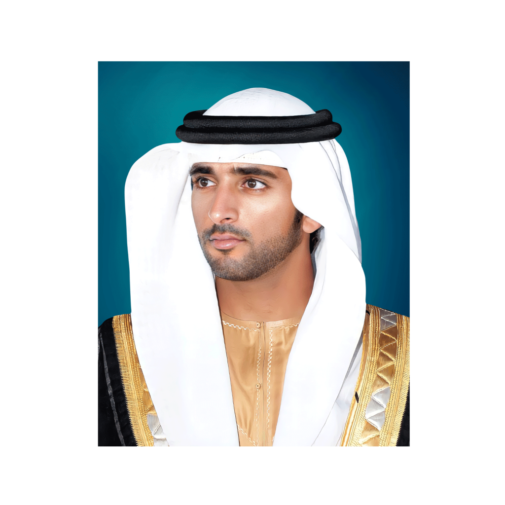 Official Portrait of His Highness Sheikh Hamdan Bin Mohammed Bin Rashid ...
