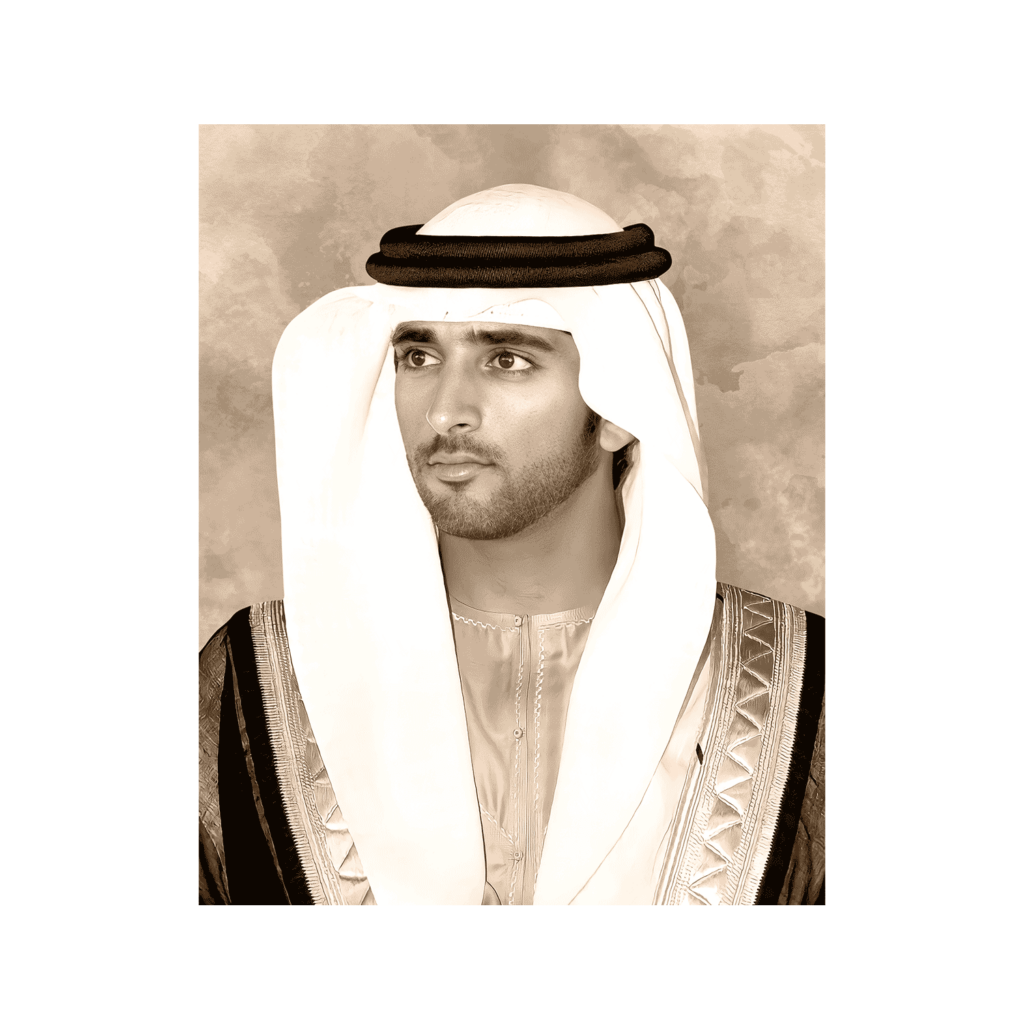 Official Portrait of His Highness Sheikh Hamdan Bin Mohammed Bin Rashid ...
