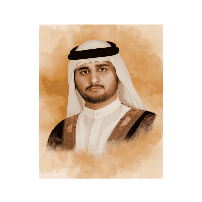 Official Portrait of His Highness Sheikh Maktoum Bin Mohammed Bin ...