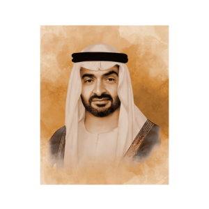 Official Portrait of His Highness Sheikh Mohammed Bin Zayed Al Nahyan ...