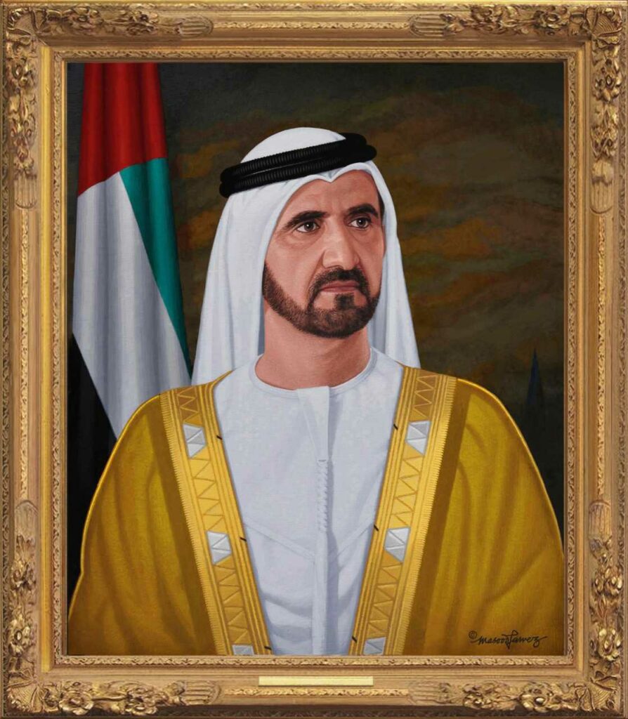 Buy Royal Portraits Online for Offices | UAE Shiekhs Portraits